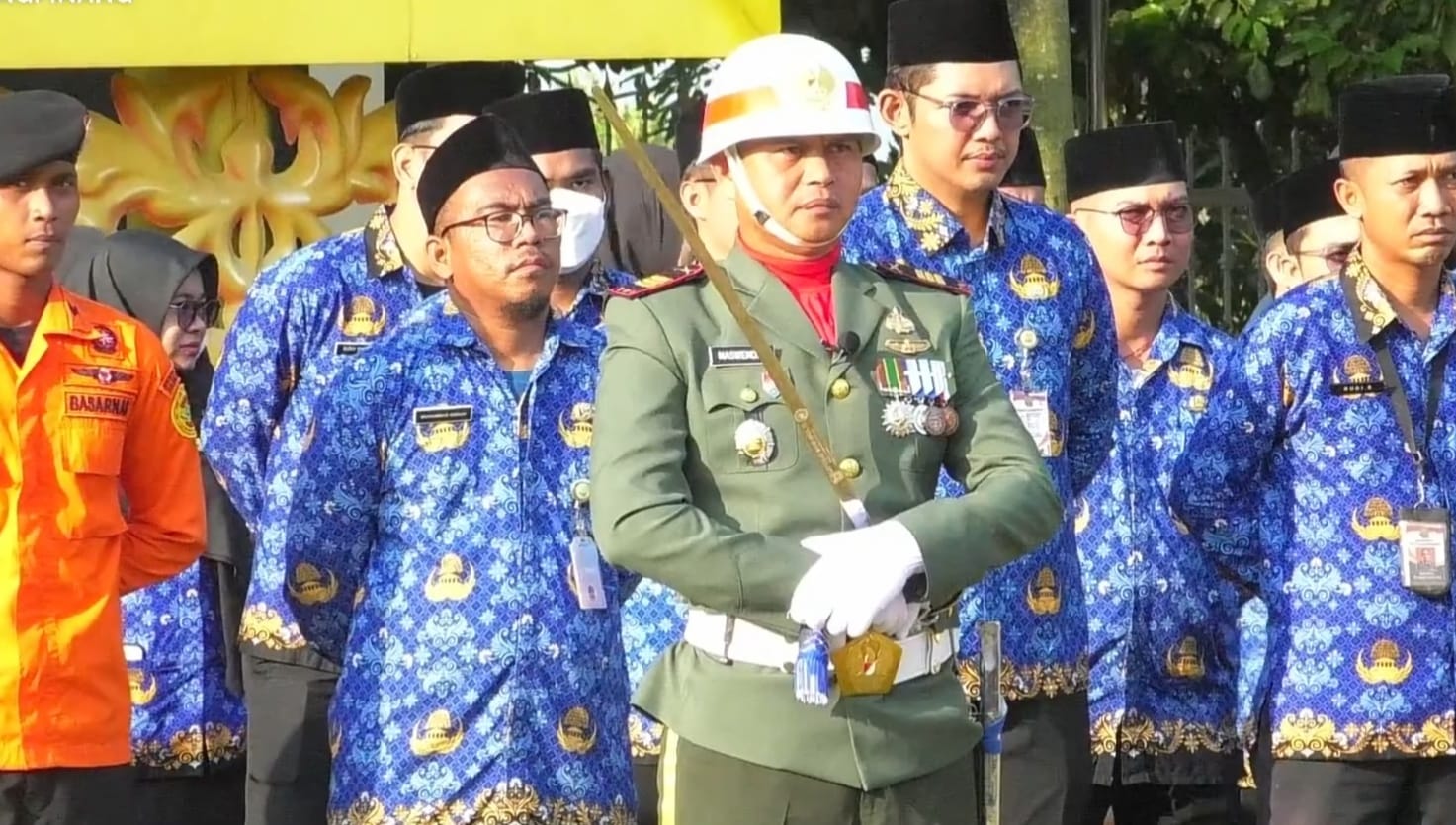 Kapten Inf Maswendra Komandan Upacara HUT Kemerdekaan RI Ke-78