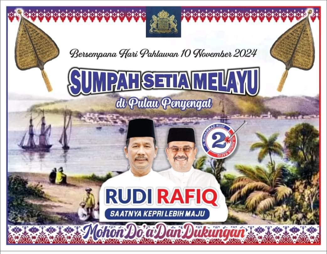 Rudi-Rafiq Ucapkan Sumpah Setia Melayu, Janjikan Kesejahteraan dan ...