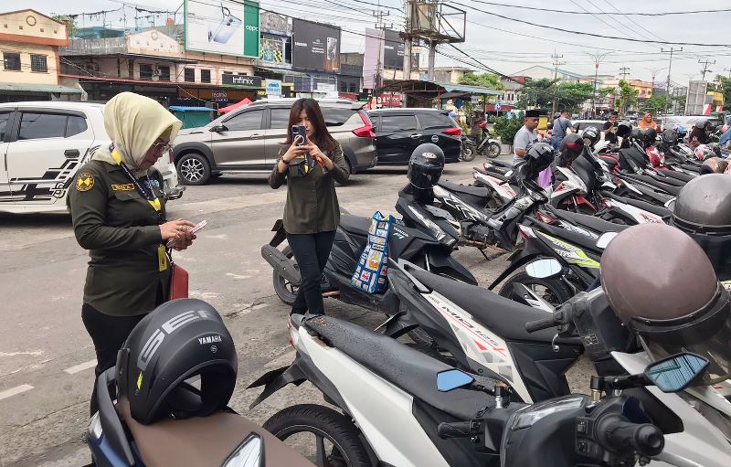 Samsat Tanjungpinang Razia Kendaraan Tak Bayar Pajak dan Balik Nama